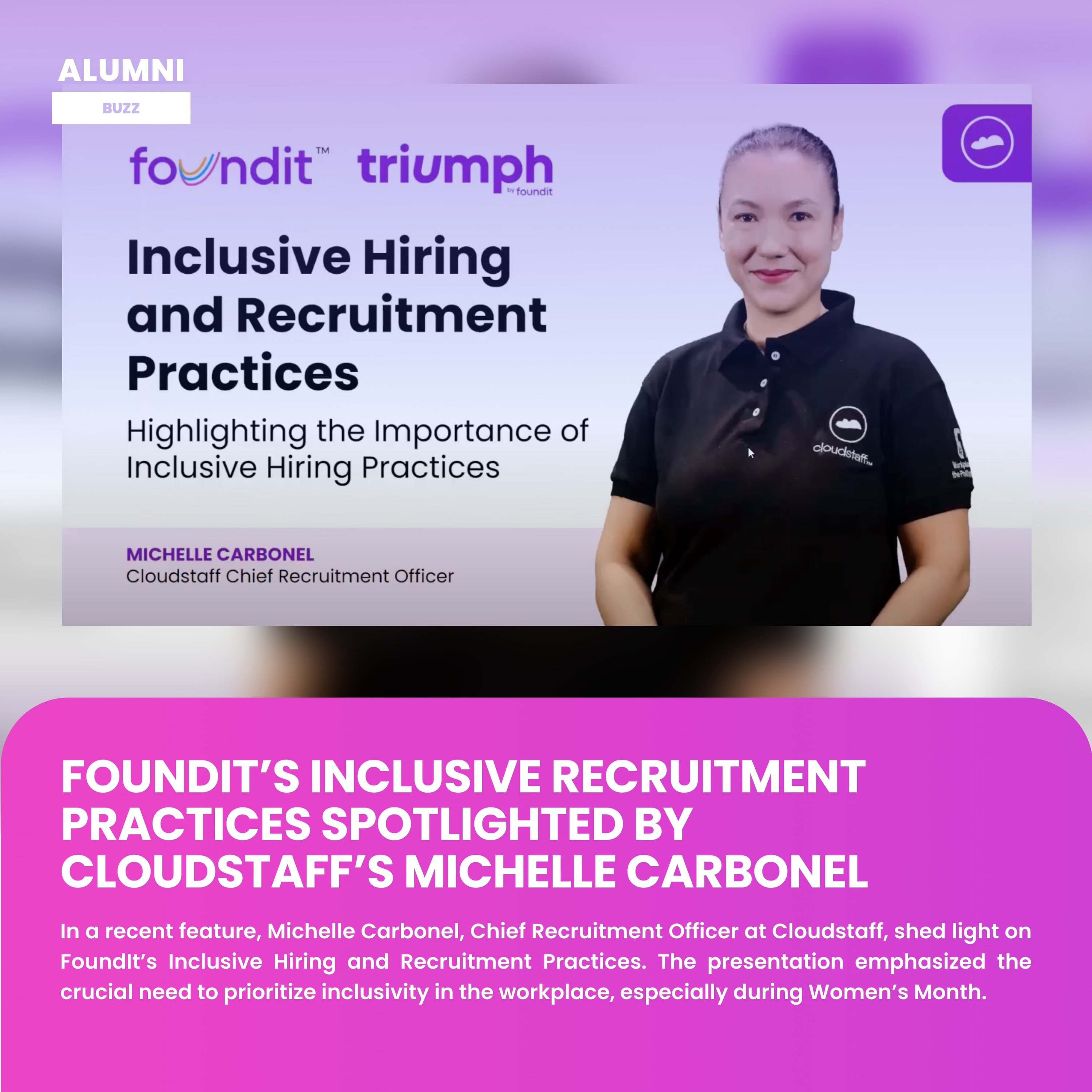 Welcome to Cloudstaff Alumni